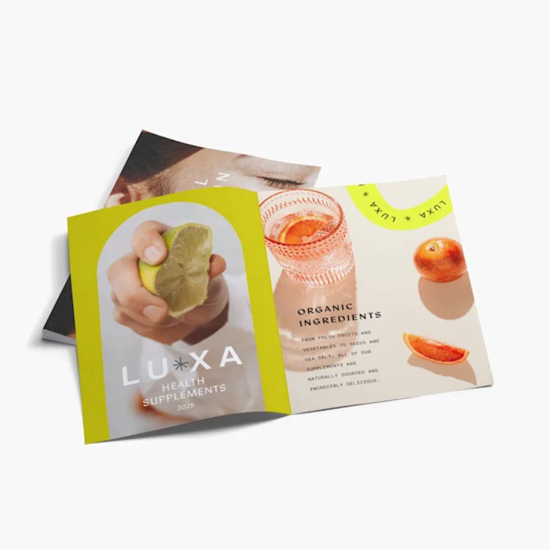 Custom Bi-Fold Brochures Printing – Professional & Custom Designs